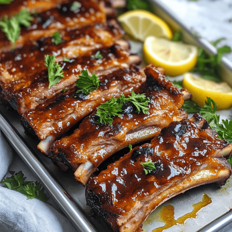 Boneless BBQ Ribs in Oven - Tender and Juicy Recipe Guide